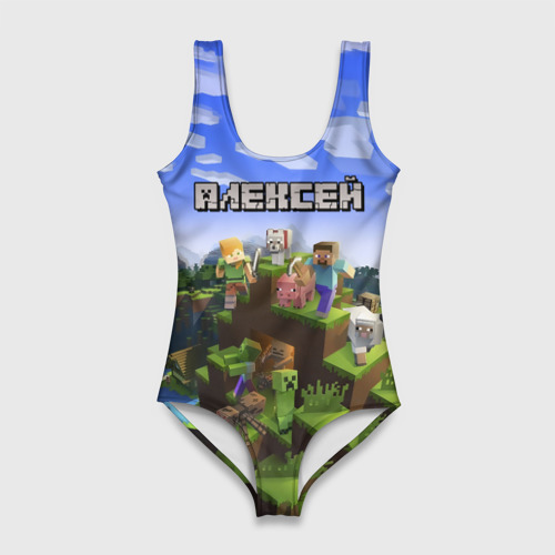 Женский купальник 3D Алексей - Minecraft - купить по цене 2785 руб в ...