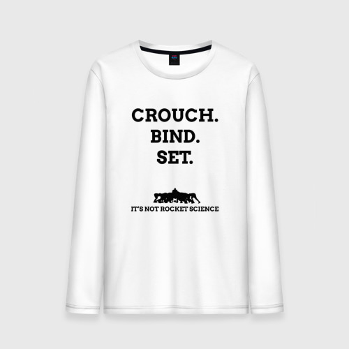 Мужской лонгслив хлопок Crouch. Bind. Set - купить по цене 1500 руб в ...