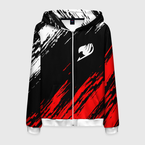 Мужская толстовка 3D на молнии Хвост феи белый лого Цвет белый 2277655 ...