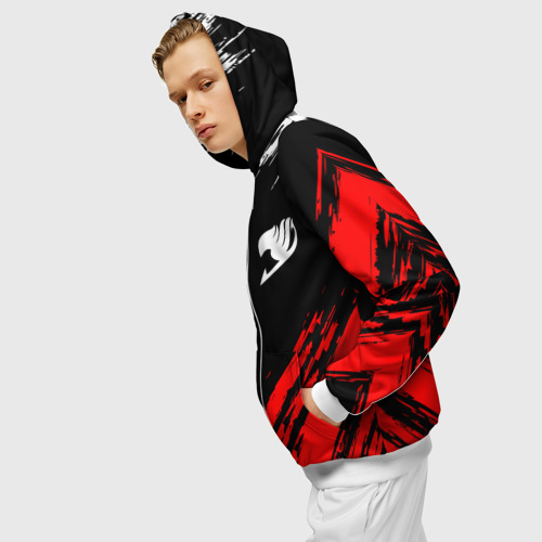 Мужская толстовка 3D на молнии Хвост феи белый лого Цвет белый 2277655 ...