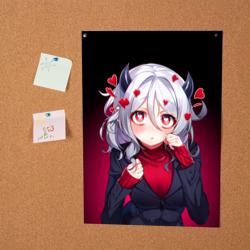 Плакаты Helltaker c принтом | Плакаты купить с надписью Helltaker в ...