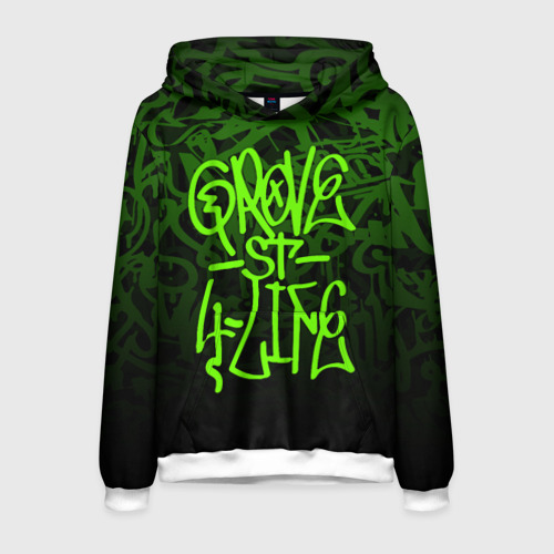 Мужская толстовка 3D ГТА GTA Grove Street 4 Lif - купить по цене 2890 ...