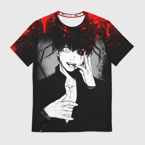 Мужская футболка 3D ТОКИЙСКИЙ ГУЛЬ | TOKYO GHOUL - купить по цене 1200 ...