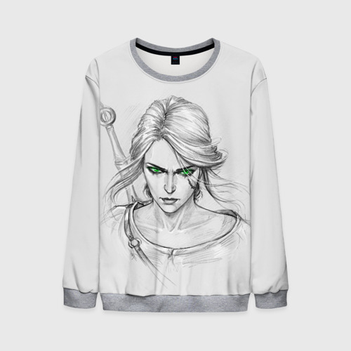 Мужской свитшот 3D Цири Цвет меланж 2912437 купить по цене 2075 руб в интернет-магазине Все Майки