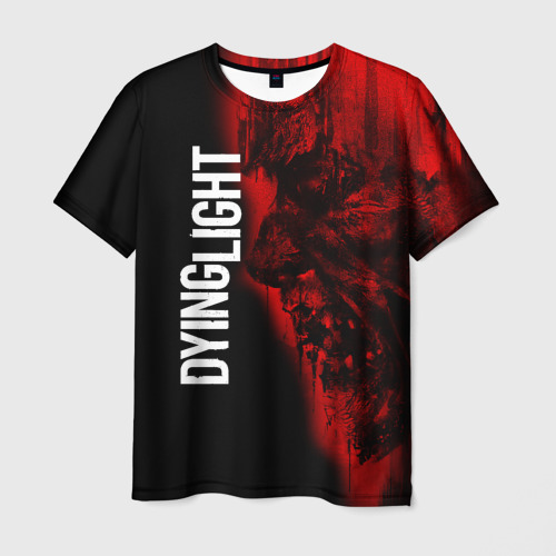 Мужская футболка 3D Dying light red zombie face 3035509 купить по цене ...