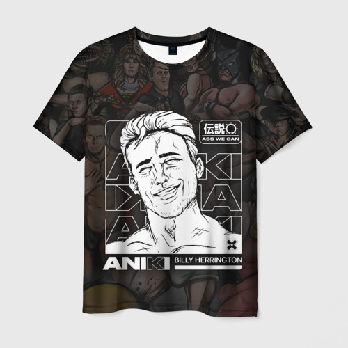 Мужская футболка 3D BILLY HERRINGTON / БИЛЛИ ХЕРРИНГТОН / GACHIMUCHI ...