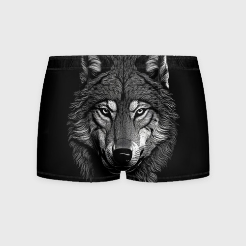Мужские трусы 3D Спокойный уверенный волк - купить по цене 1445 руб в ...