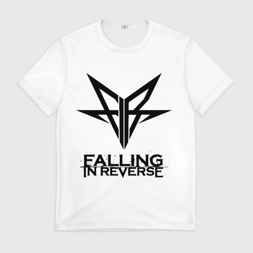Мужская футболка 3D Falling in Reverse band logo 3724261 купить по цене ...